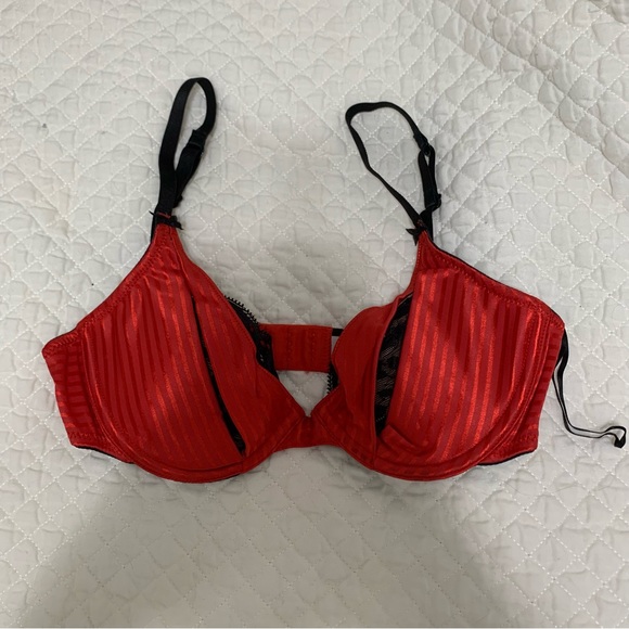 Chantal thomass | Intimates & Sleepwear | Chantal Thomass Red Black Bra ...